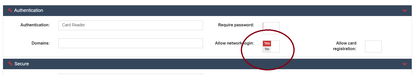 Enabling Forgot Card workflows